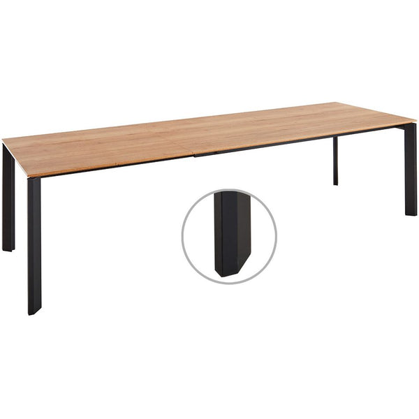 nobilia dining table London with Frontslide extension ETA-LON260 260 c ...