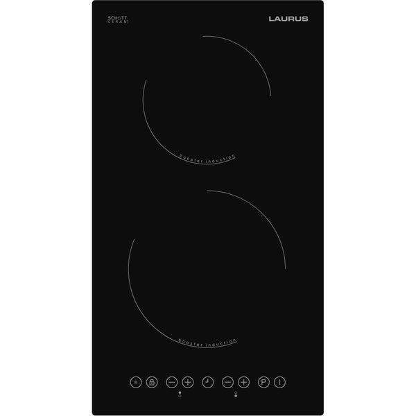 Laurus induction hob Domino LIA30 self-sufficient 30 cm 2 zones framel ...
